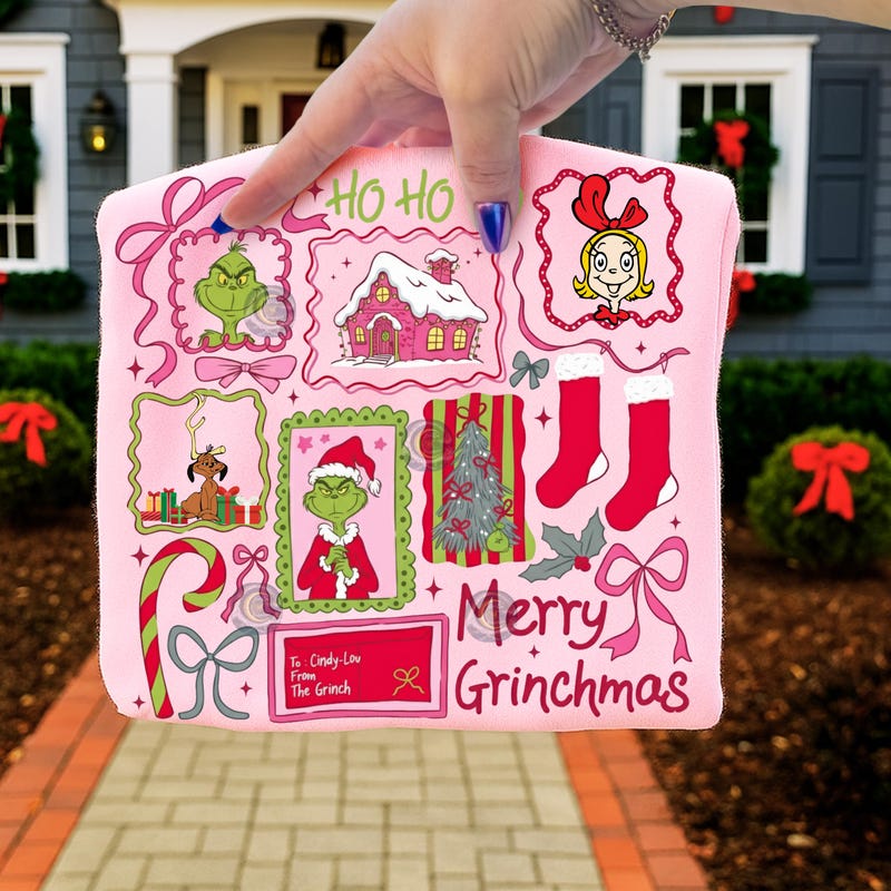 Preppy Grinch - Etsy