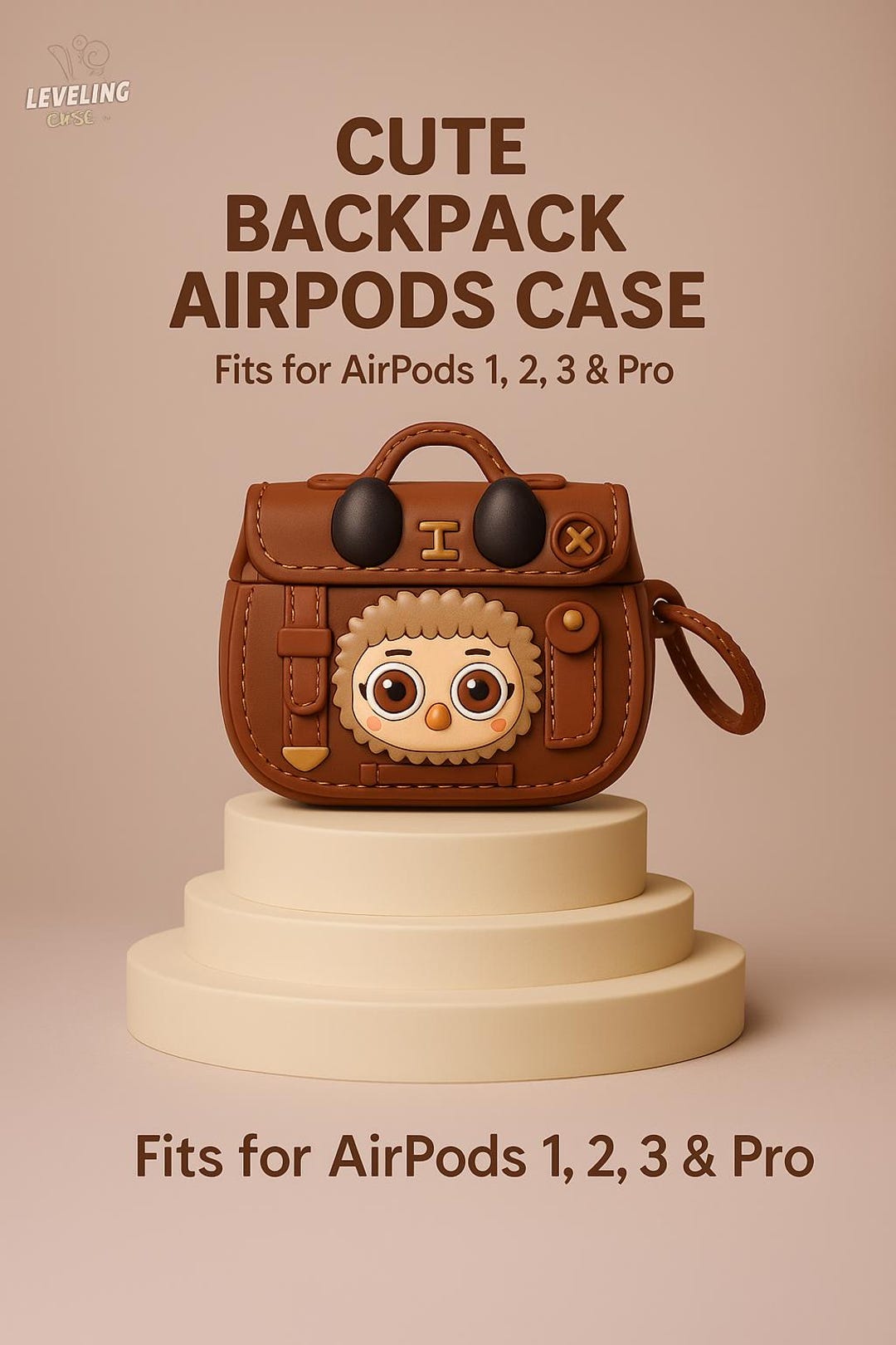 Kawaii Monster Backpack Airpods Case: Anime-inspired Silicone Cover - Etsy