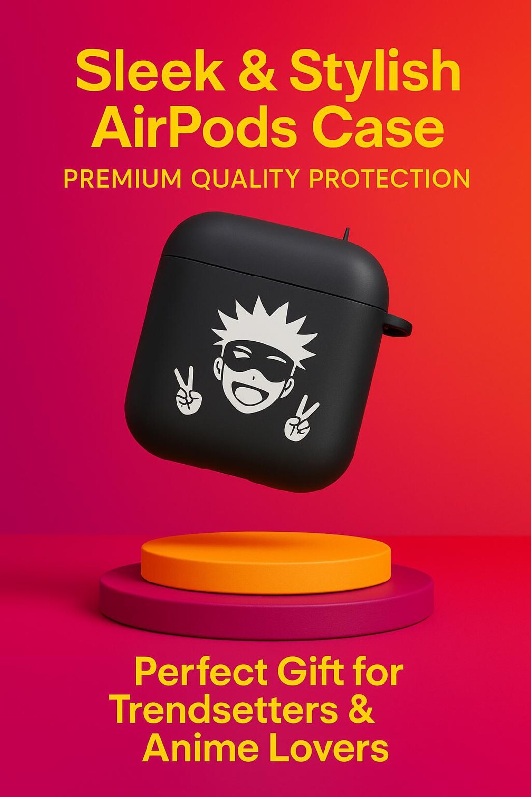 Gojo Satoru Airpods Case | Jujutsu Kaisen Anime Cover - Etsy Canada