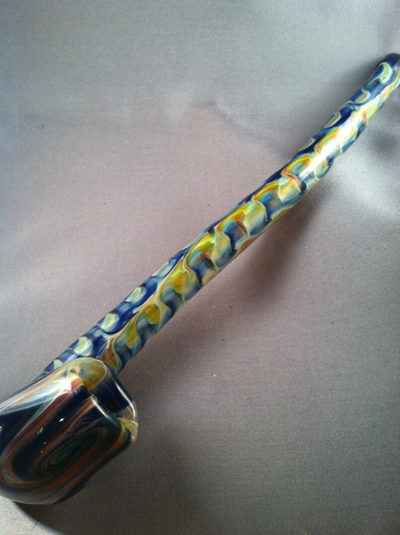 Functional Art Glass Spiked Gandalf Pipe Glass Wizard Pipe | Etsy