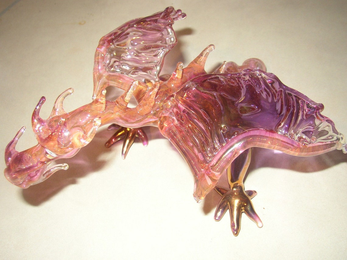 Functional Art Glass Dragon Sculpture One Hitter - Etsy