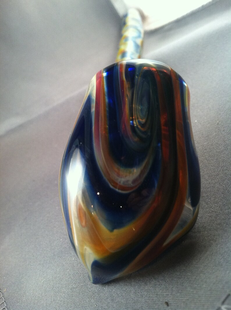 Functional Art Glass Spiked Gandalf Pipe Glass Wizard Pipe | Etsy