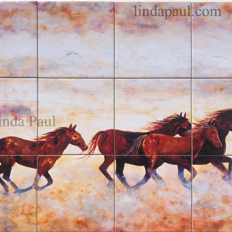 Tile Mural - Etsy