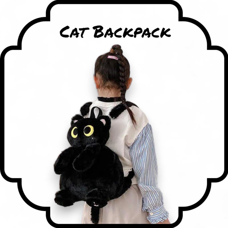 Cat Backpack - Etsy