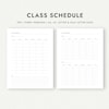 Pink School Timetable Printable | Cute Weekly Class Schedule (JPG ...
