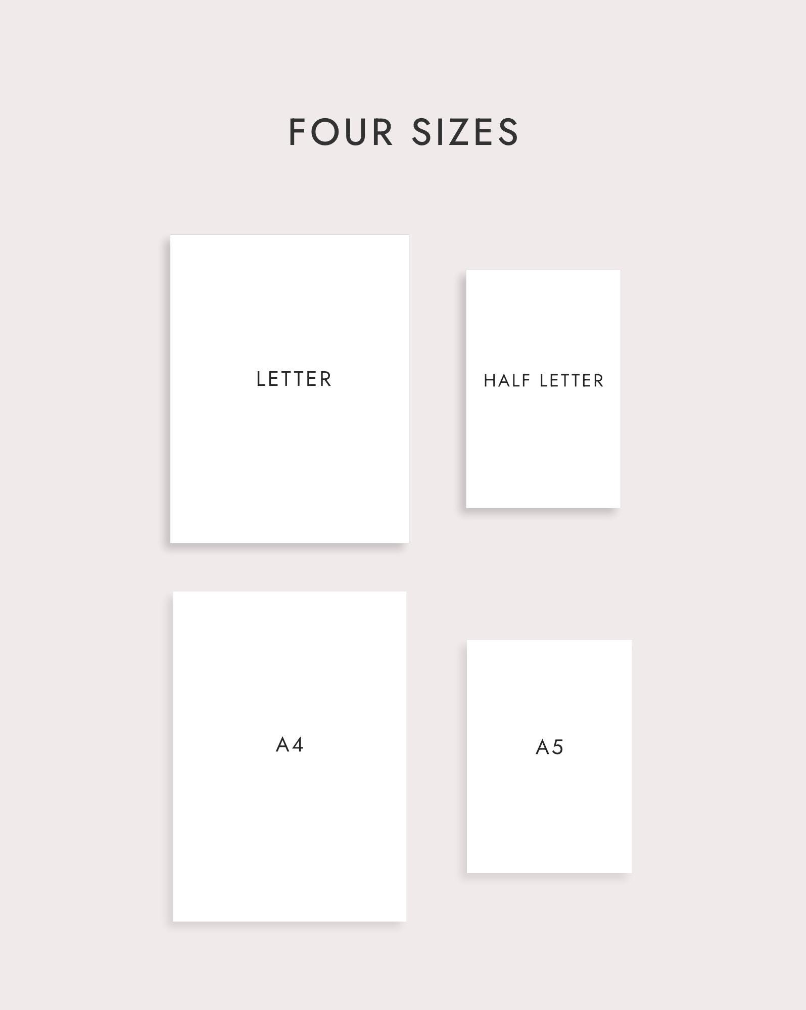 Half-blank Half-grid Note Paper: Portrait Orientation With 2-10mm Grids ...
