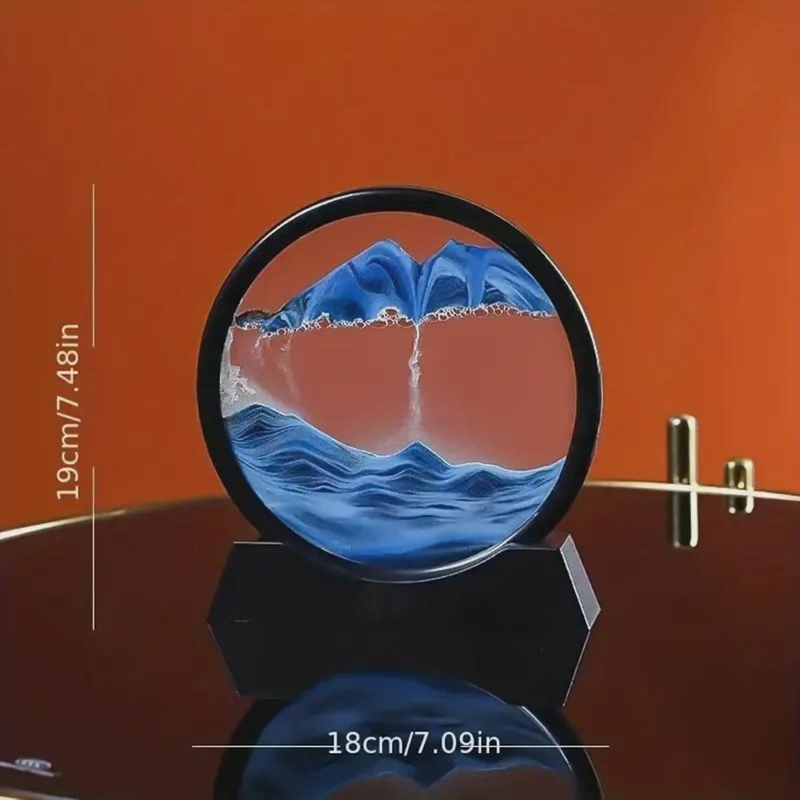 Kinetic Sand Art Frame | Moving Sand Decor for Desk or Home | Relaxing ...