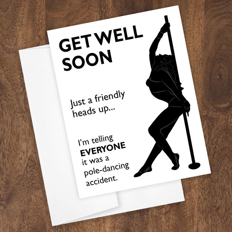 Sassy Get Well Cards - Etsy