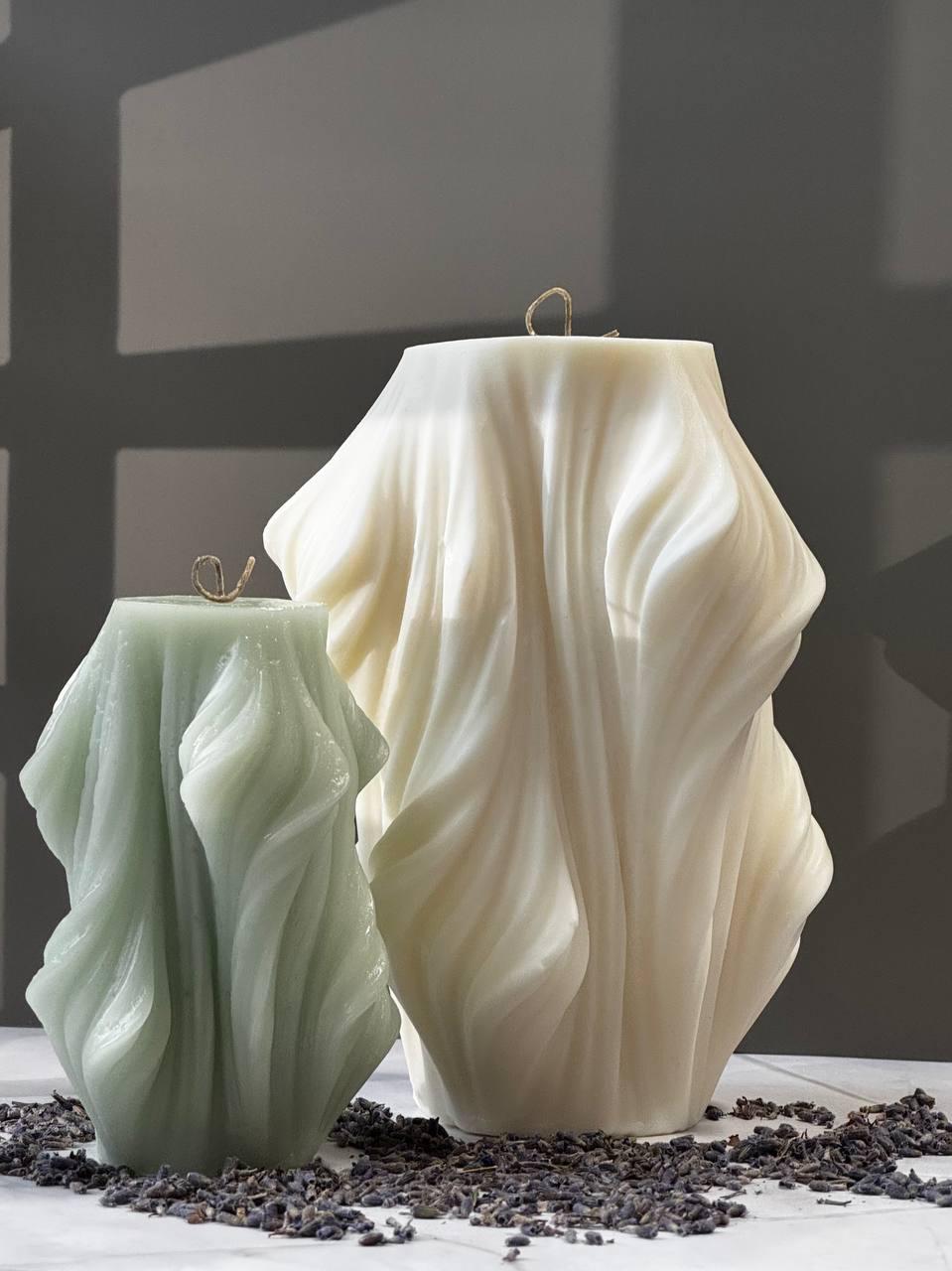 Huge Wave Candle: Meditation & Aromatherapy - 33.3 Oz - Etsy