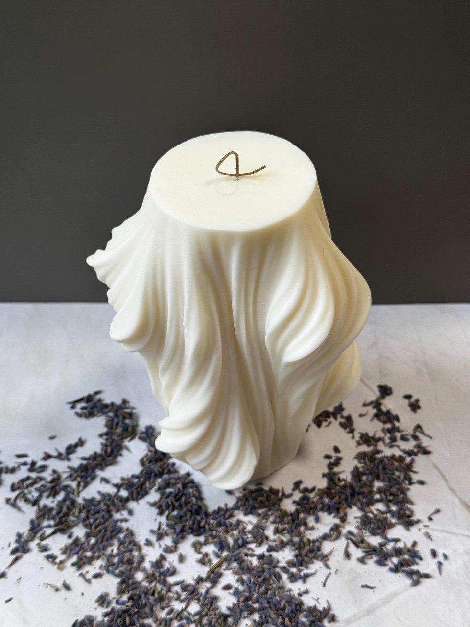 Huge Wave Candle: Meditation & Aromatherapy - Etsy