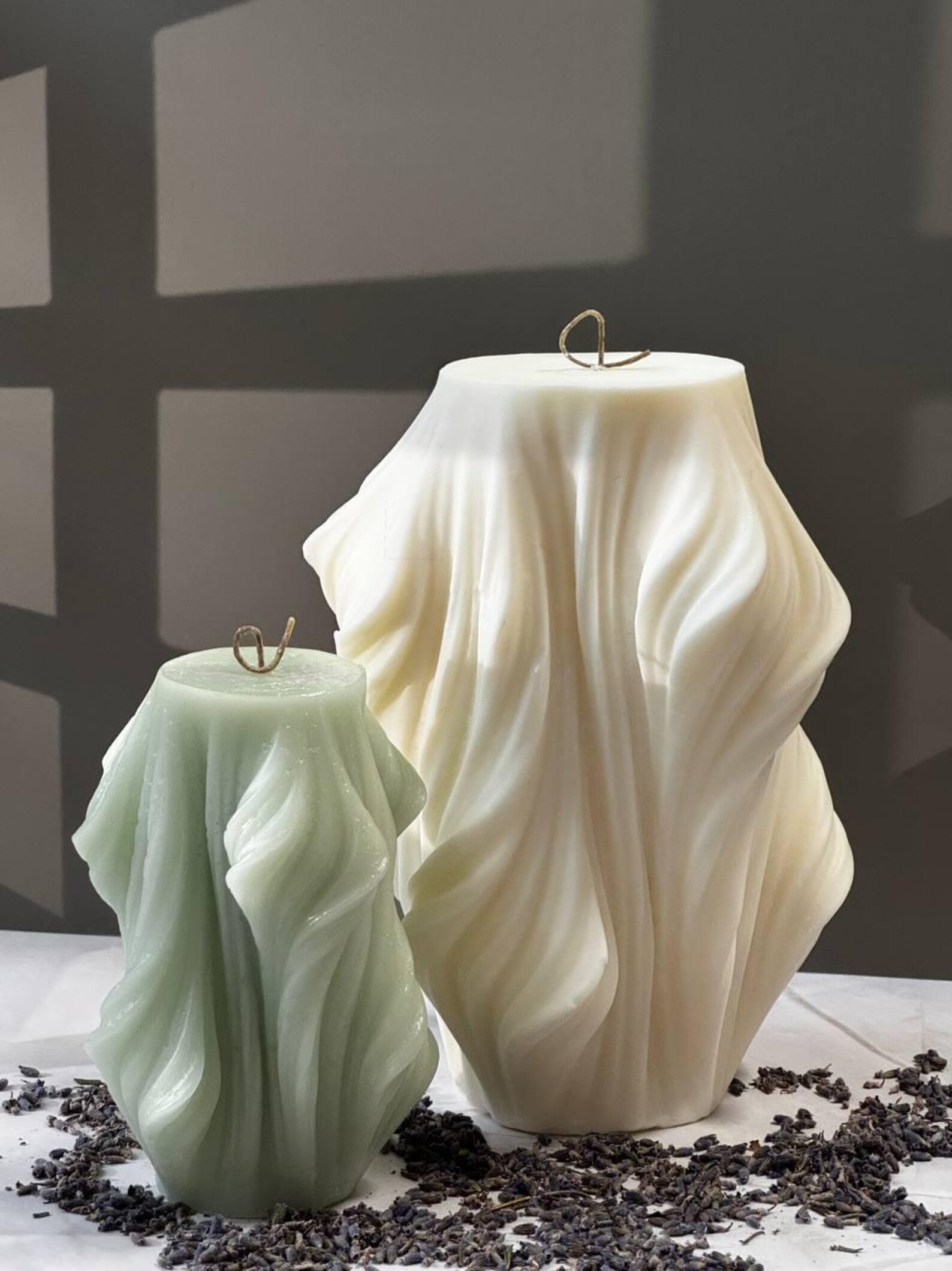 Huge Wave Candle: Meditation & Aromatherapy - Etsy