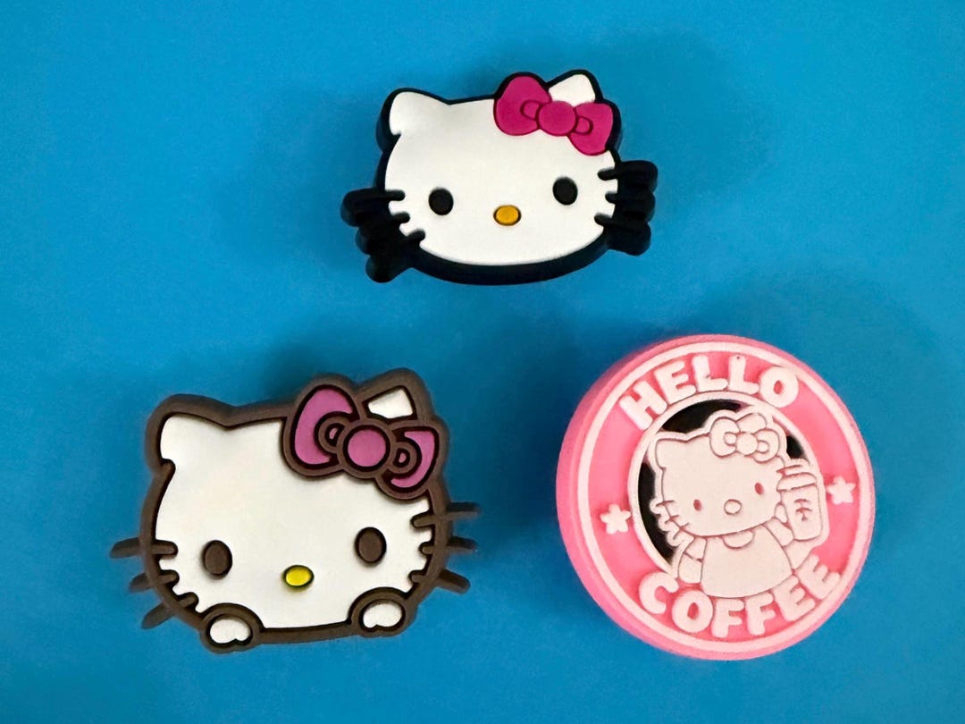 Hello Kitty Croc Charms - Etsy
