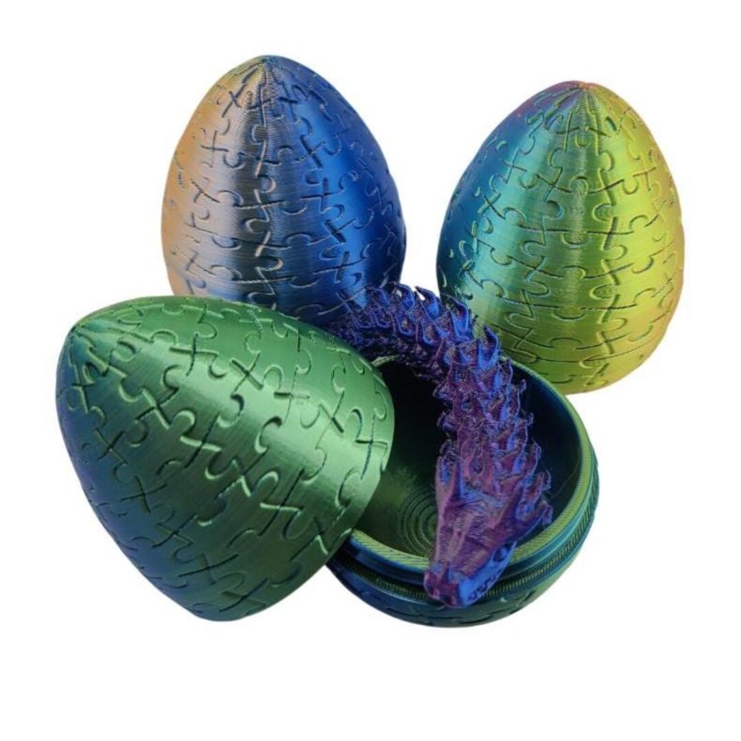 Blind Box Dragon Egg- Small Puzzle Pattern Tactile Egg With Legless ...