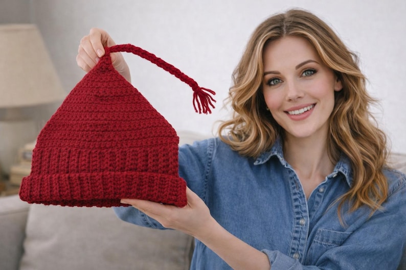 Melt the Ice Hat Pattern Crochet PDF – Norwegian Stocking Cap & Long ...