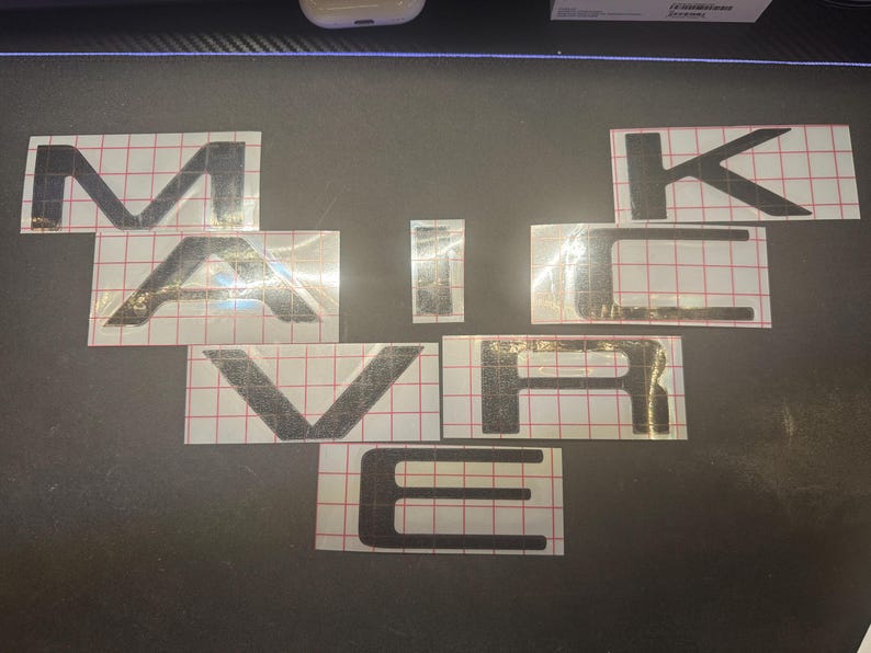 Custom Ford Maverick Tailgate Decal Inlays (2022–2025) | Weatherproof ...