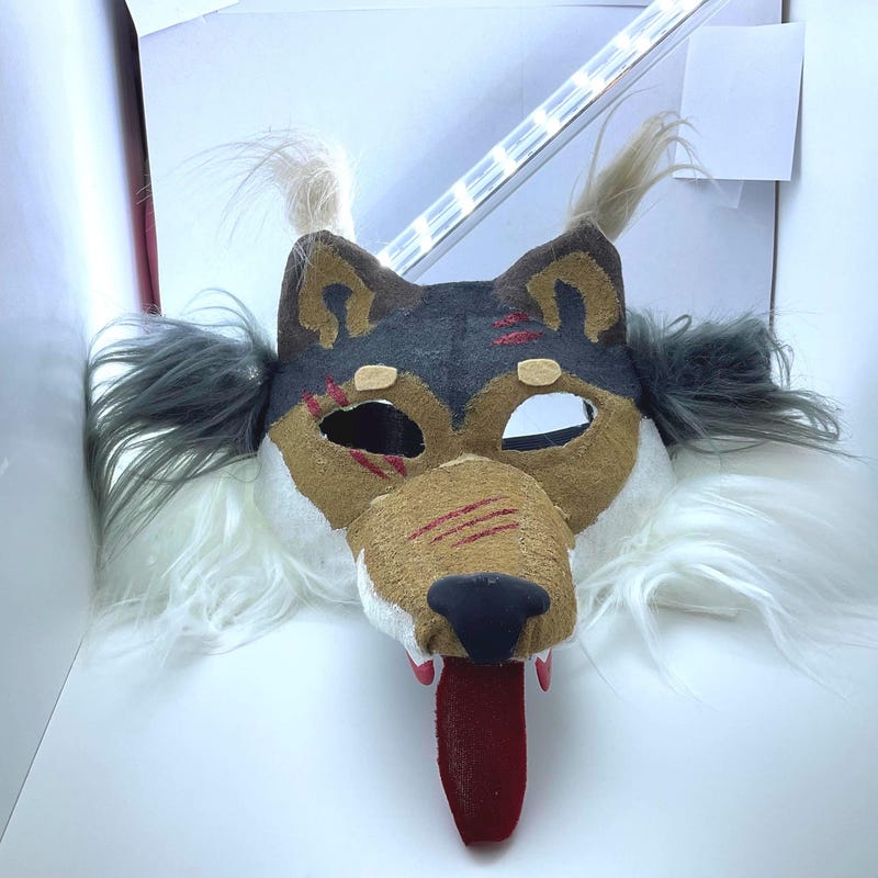Therian Mask Coyote - Etsy