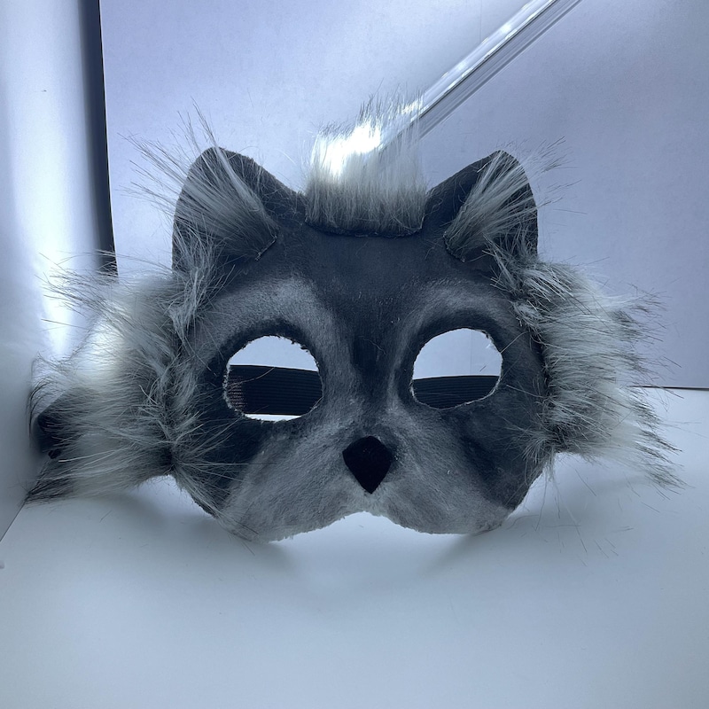 Therian Raccoon Mask - Etsy