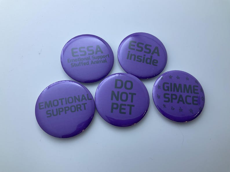 ESSA Pin Pack of 5 Pins *more Color Options!* for Essas, Comfort ...