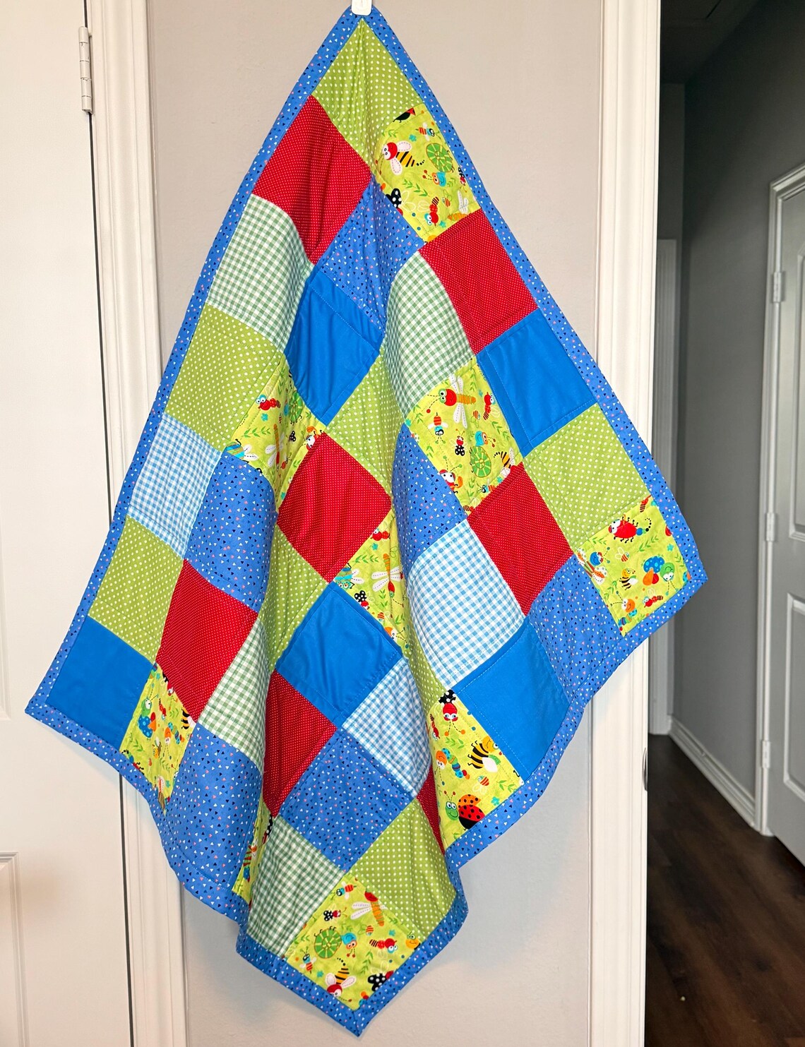 Baby Quilts Baby Blue Buggie Blanket - Etsy
