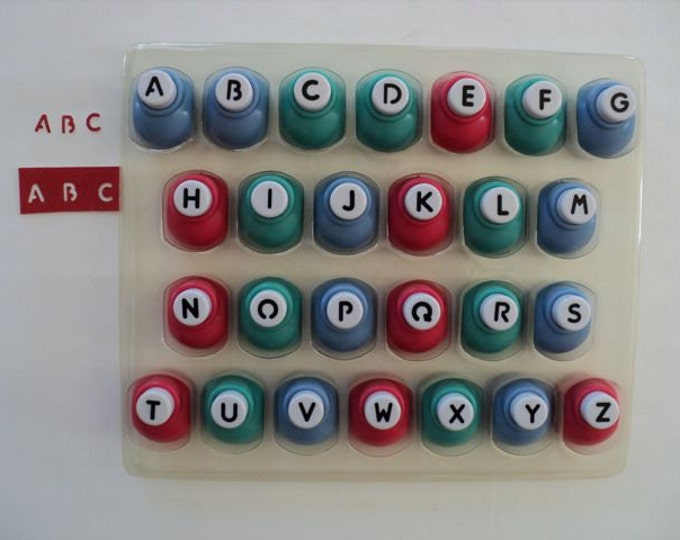 26 Piece Letter Punch Set - Creativeworks - Etsy