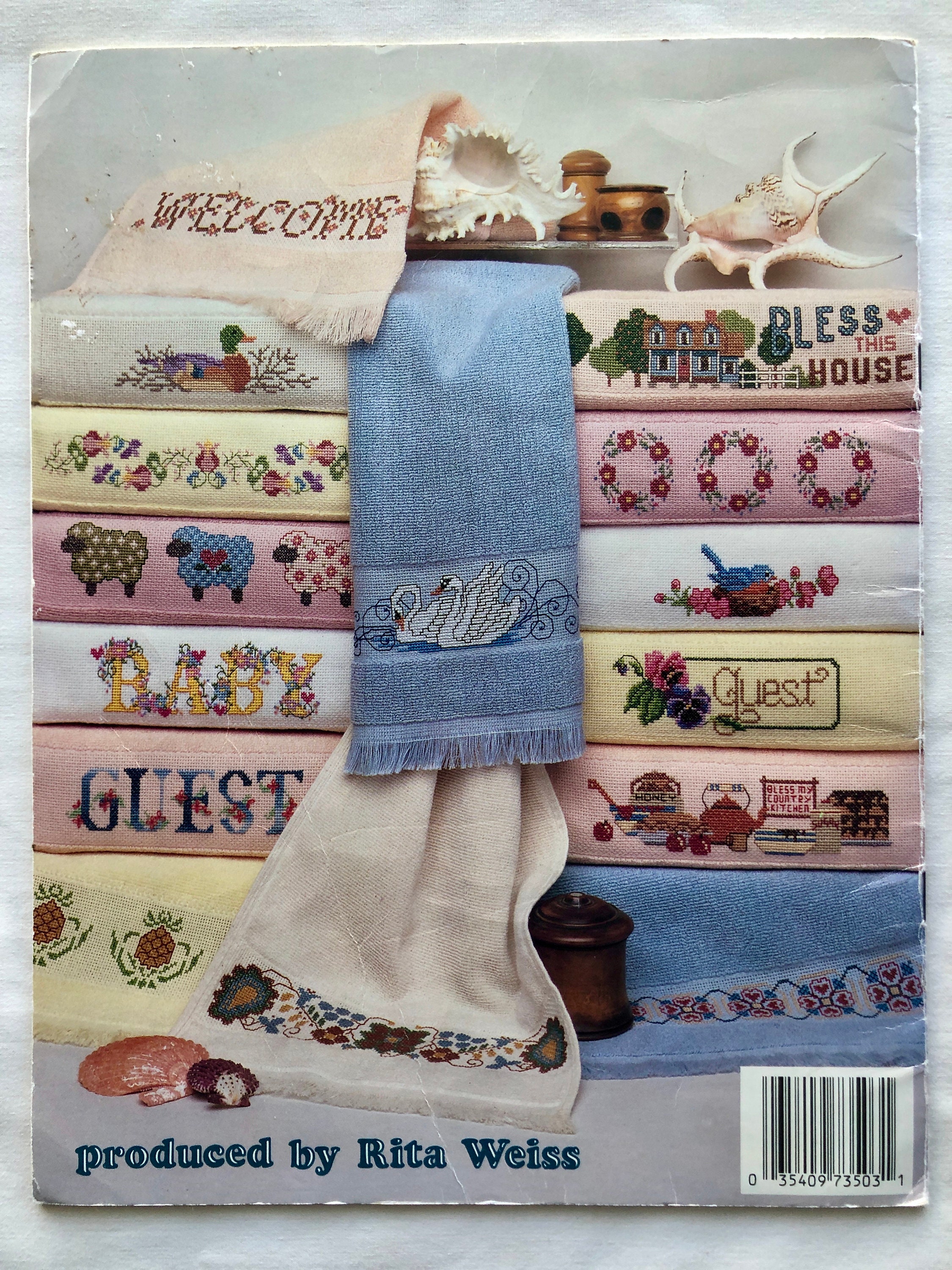 Counted Cross Stitch Pattern Books, Cross Stitch Book, Vintage Cross ...