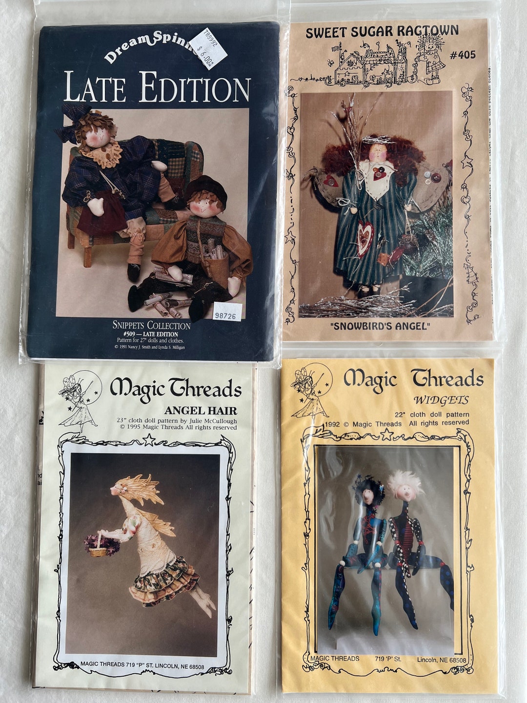 Dream Spinners, Magic Threads, Sweet Sugar Ragtown Sewing Patterns for ...
