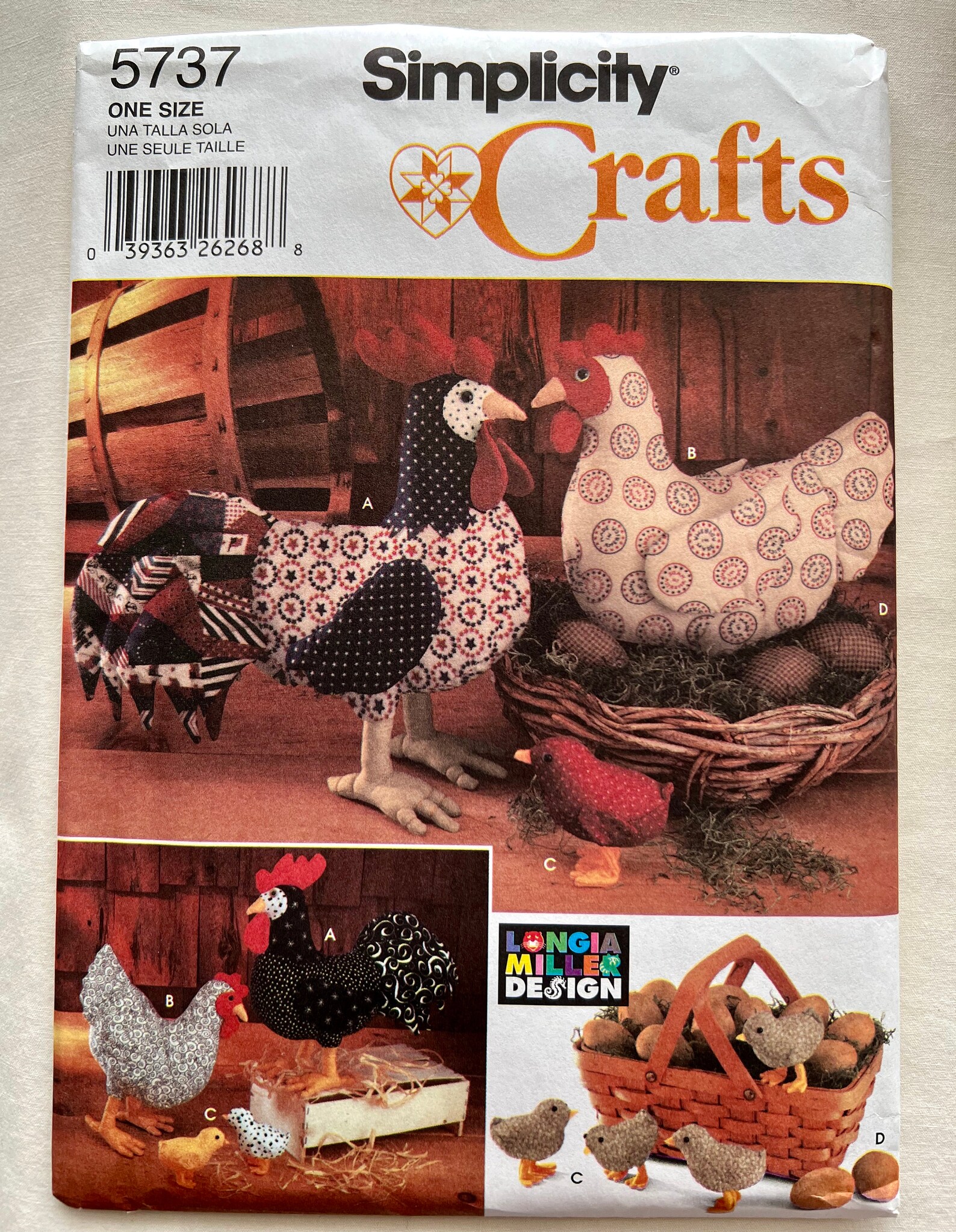 Rooster Sewing Pattern Chicken Sewing Pattern Sewing Pattern - Etsy