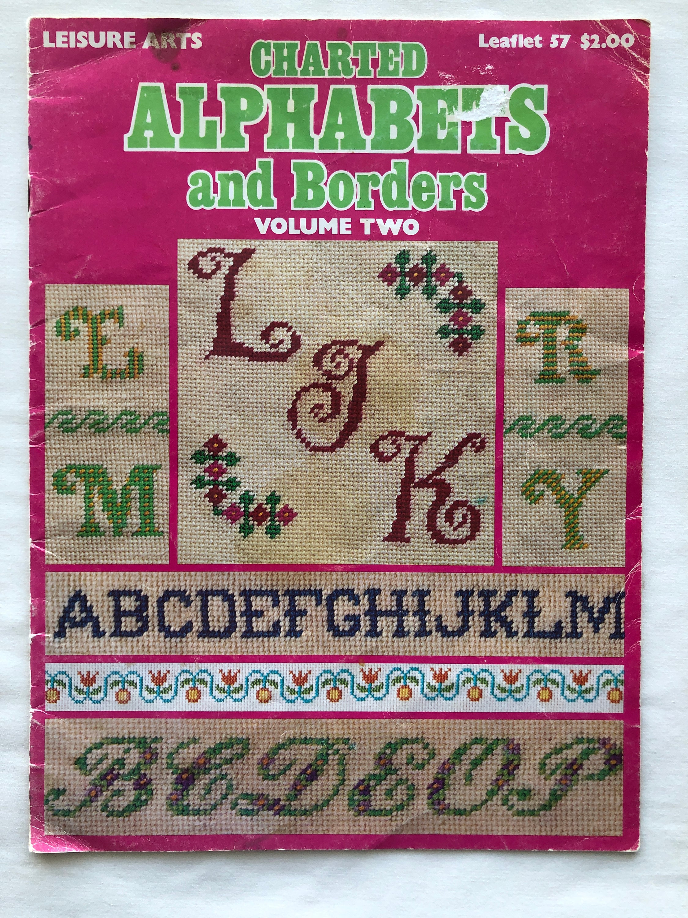 Counted Cross Stitch Pattern Books, Cross Stitch Book, Vintage Cross ...