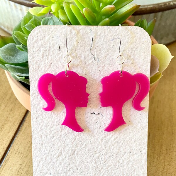 Barbie Earrings - Etsy