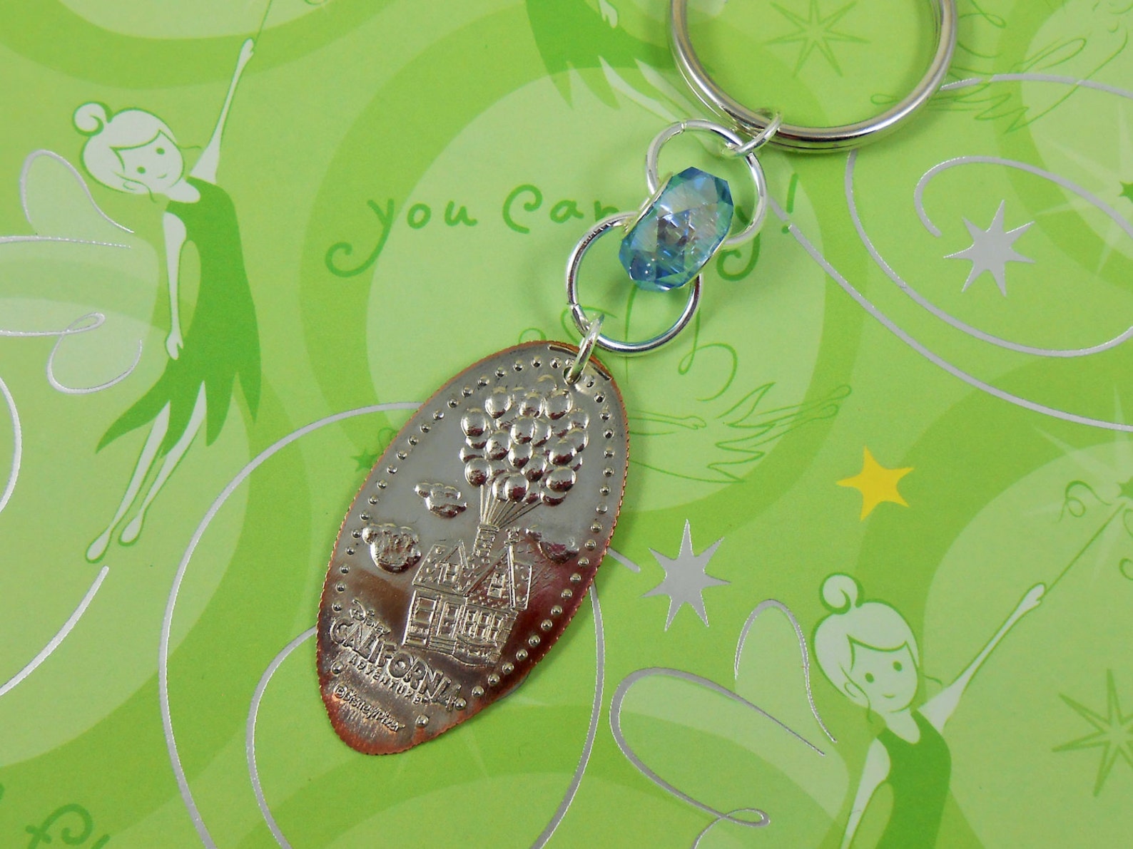 NEW Disneyland - UP HOUSE Key Chain - Pressed Quarter - Limited Edition ...