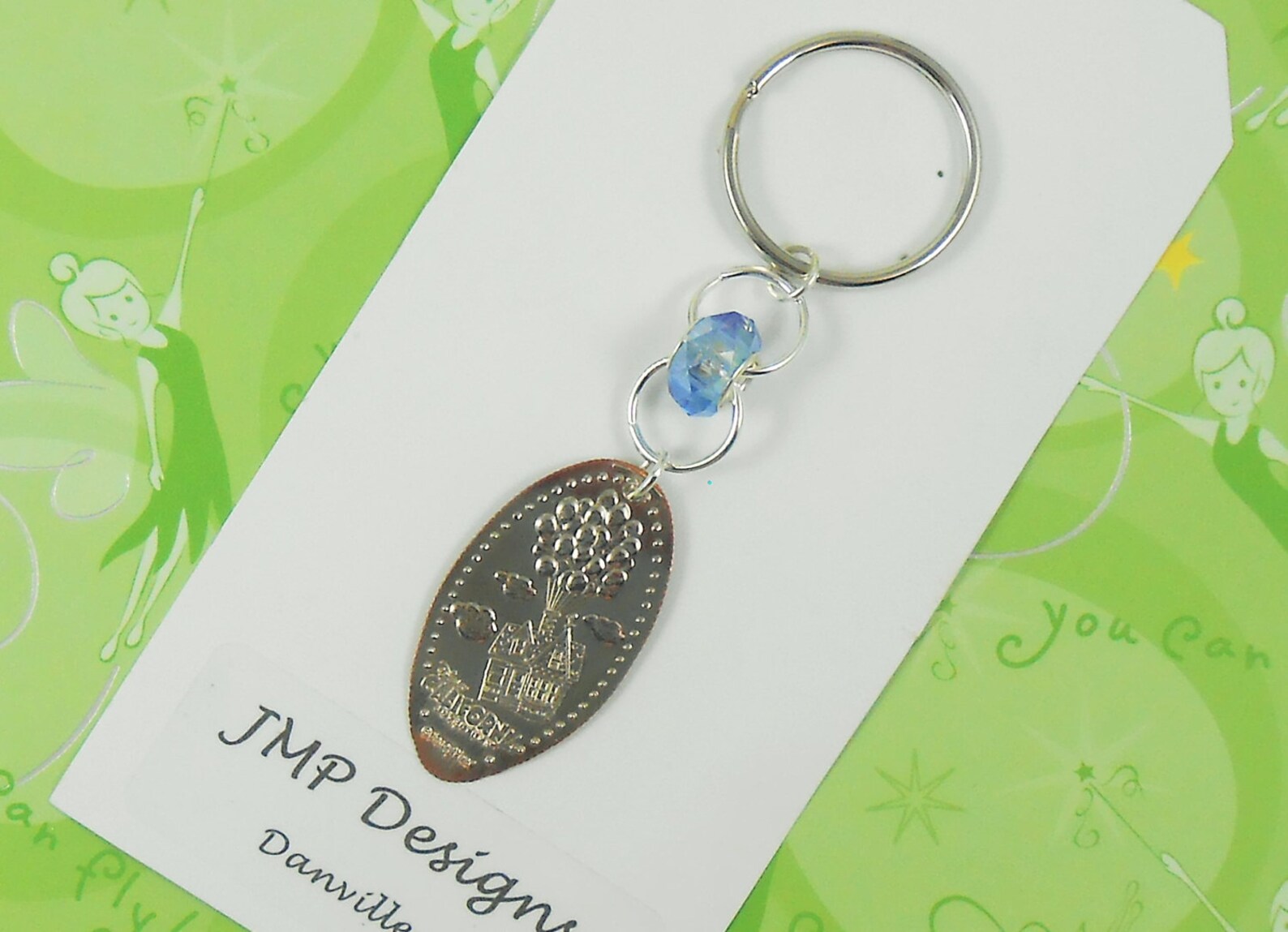 NEW Disneyland UP HOUSE Key Chain Pressed Quarter - Etsy