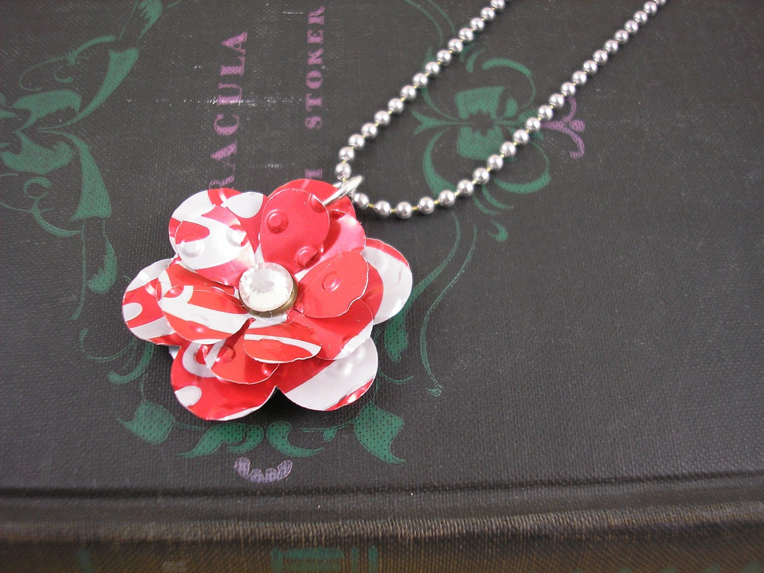 Sweet and Small Rose. Recycled Soda Can Art. Red Coke - Etsy