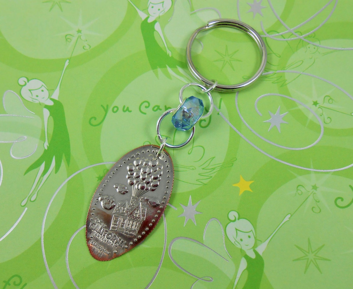 NEW Disneyland - UP HOUSE Key Chain - Pressed Quarter - Limited Edition ...