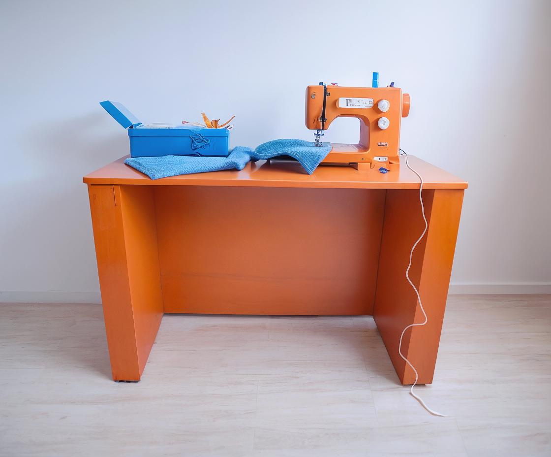 DIY Foldable Craft Table Plan: Sewing & Cutting Station (PDF Download ...