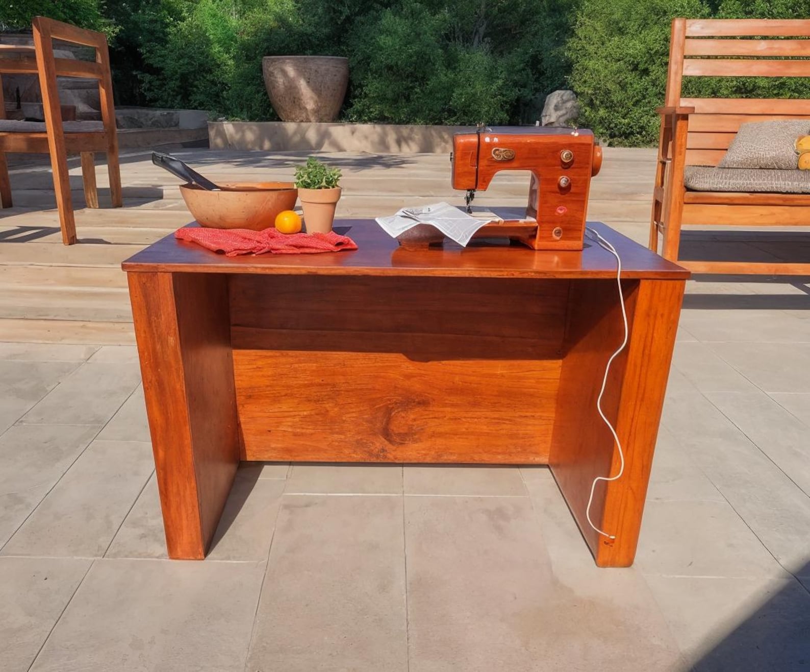 DIY Foldable Craft Table Plan: Sewing & Cutting Station (PDF Download ...