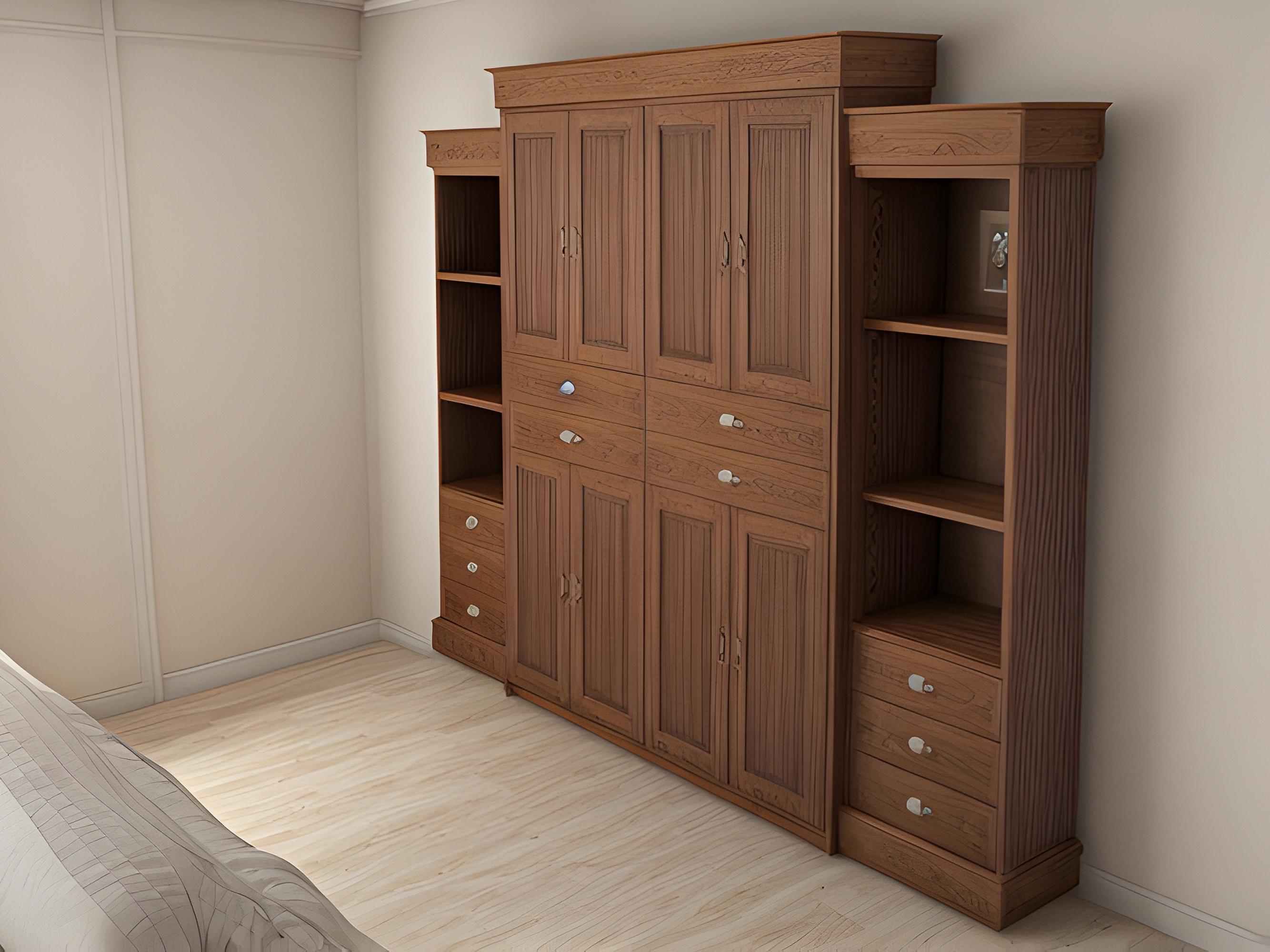 Plano de construcción de cama Murphy Full Deluxe: Proyecto de bricolaje ...