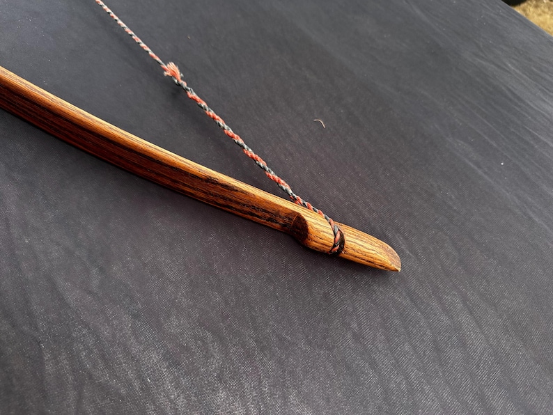 Red Oak Longbow 40" @ 28", 72' Tall. Handmade Bow Made for Hunting ...