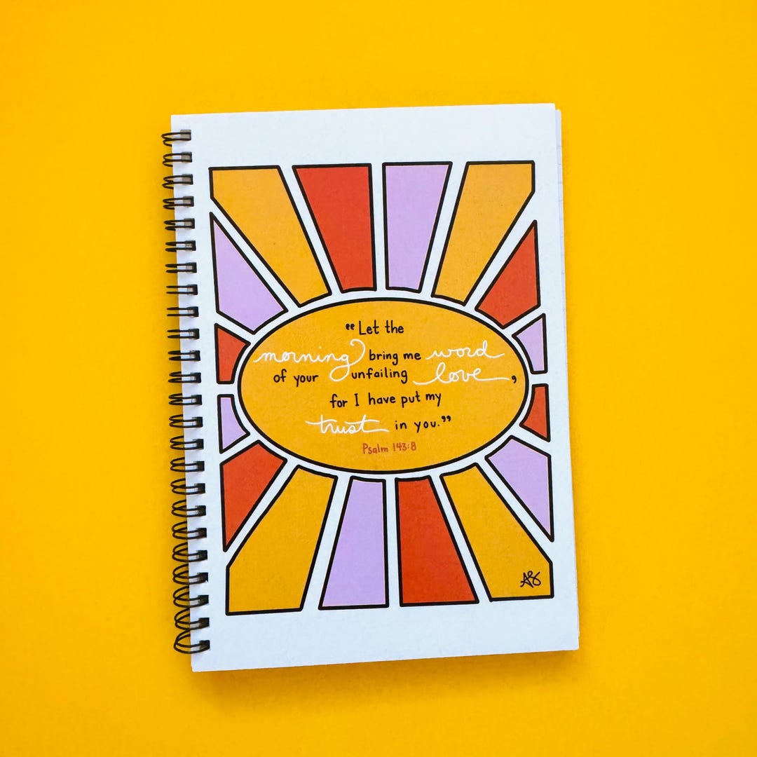 Morning Verse Spiral Notebook - Etsy