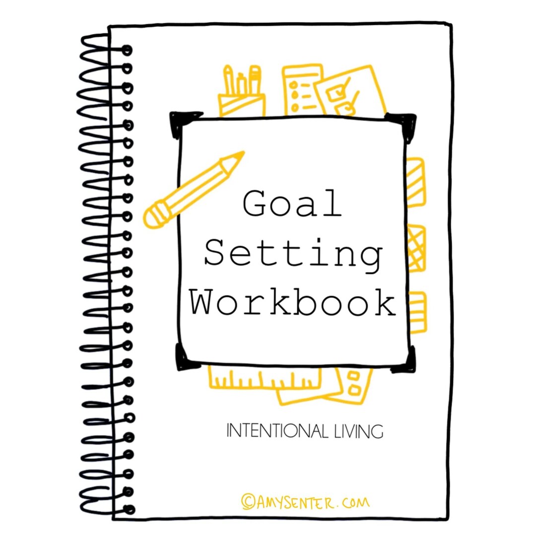 Printable Goal Setting Workbook - Etsy
