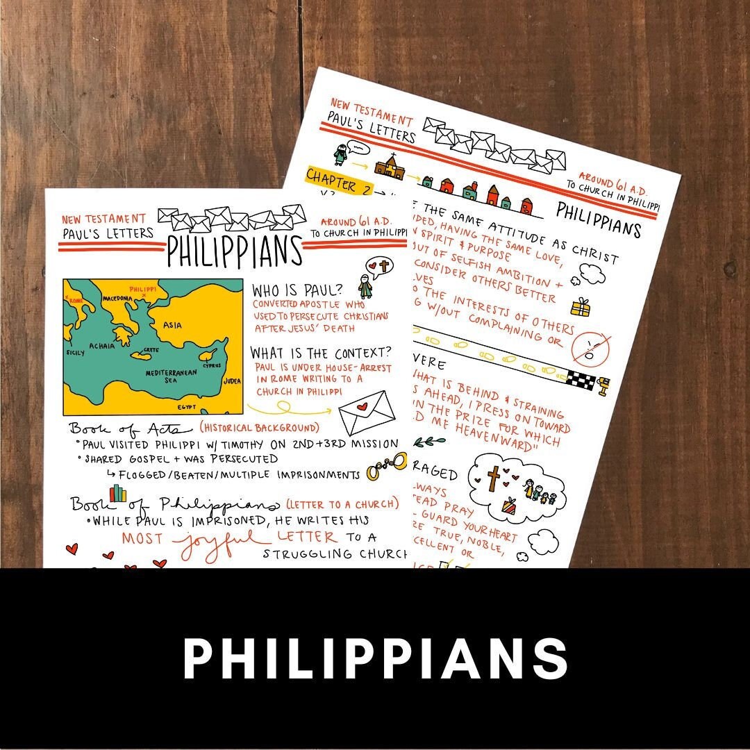 Philippians Printables - Etsy