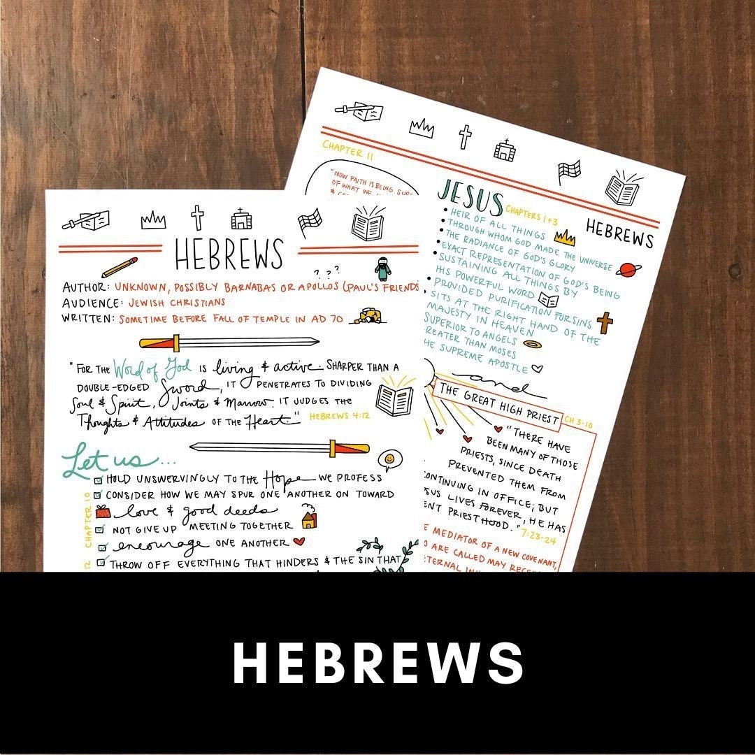 Hebrews Printables - Etsy