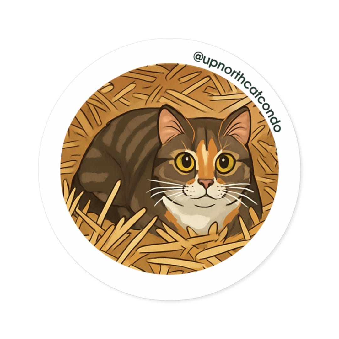 Mama up North Cat Condo UNCC Sticker - Indoor/outdoor, Vinyl - Etsy