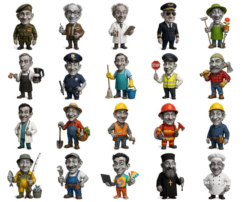 40 High-quality Emoji-style PNG Icons for Digital Use. Instand Download ...