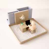 Cat Desk Zen Garden - Cute Cubicle Decor - Mothers Day - Cat Lovers ...