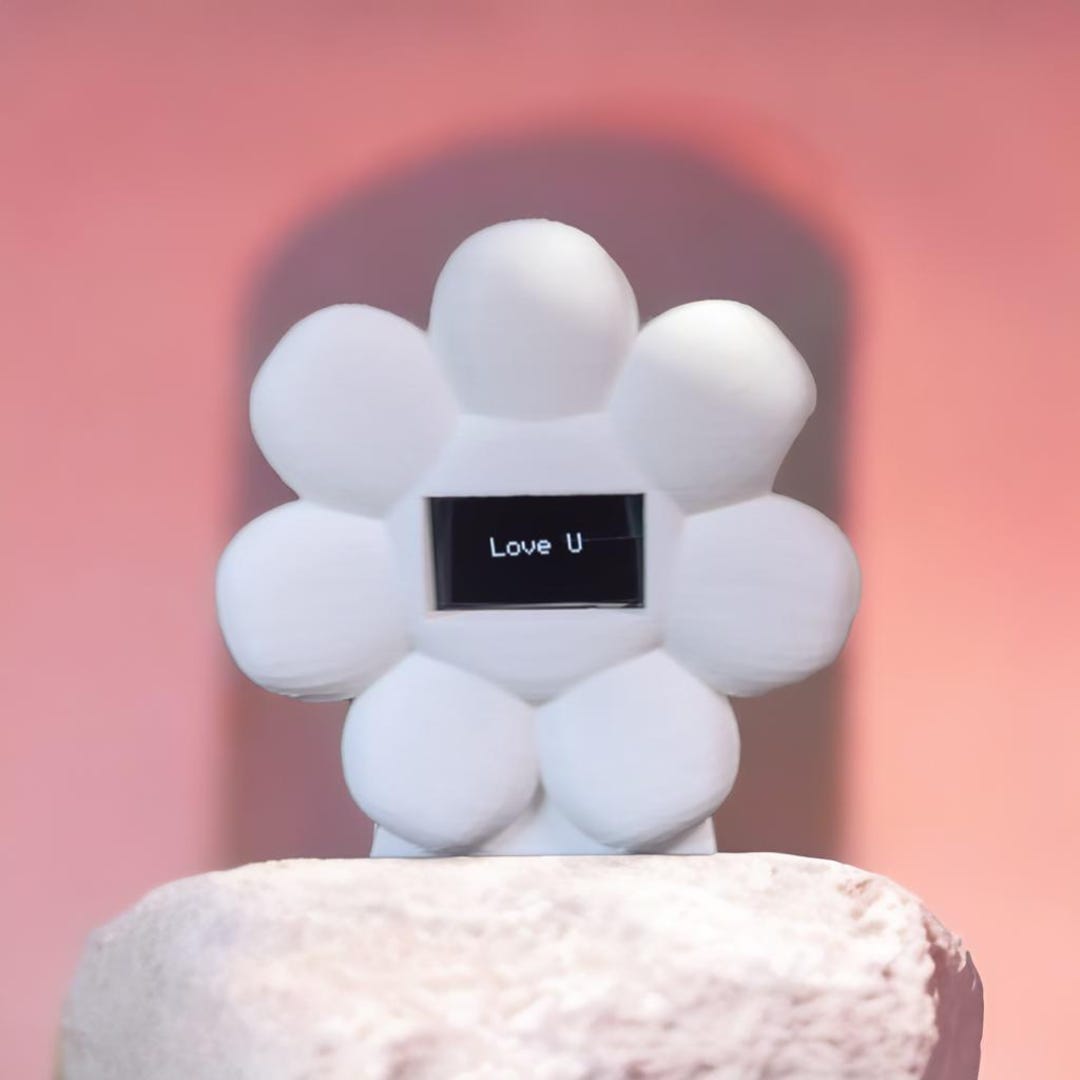 Personalized Electronic Flower - Etsy