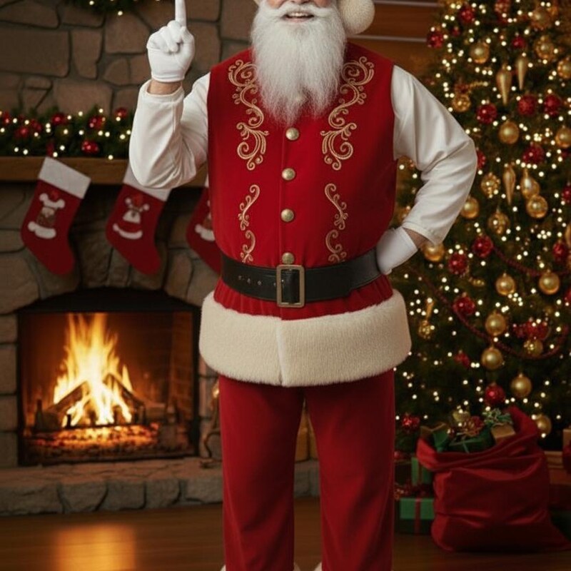 Old World Santa Coats - Etsy UK