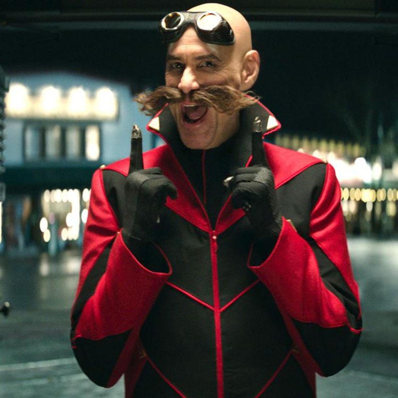 Dr. Eggman Cosplay Coat: Steampunk Sonic Villain Costume - Etsy