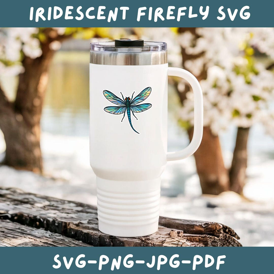 Iridescent Firefly Digital Download (svg, Png, Jpg, and Pdf) | Firefly ...