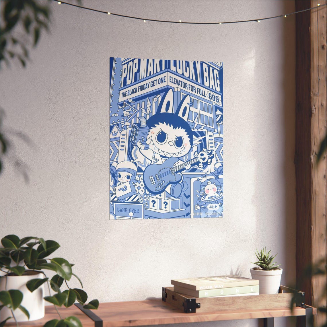 Labubu Posters for Home Decor, Playroom Art, Kids Room Decor, Unique ...