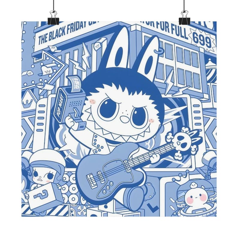 Labubu Posters for Home Decor, Playroom Art, Kids Room Decor, Unique ...